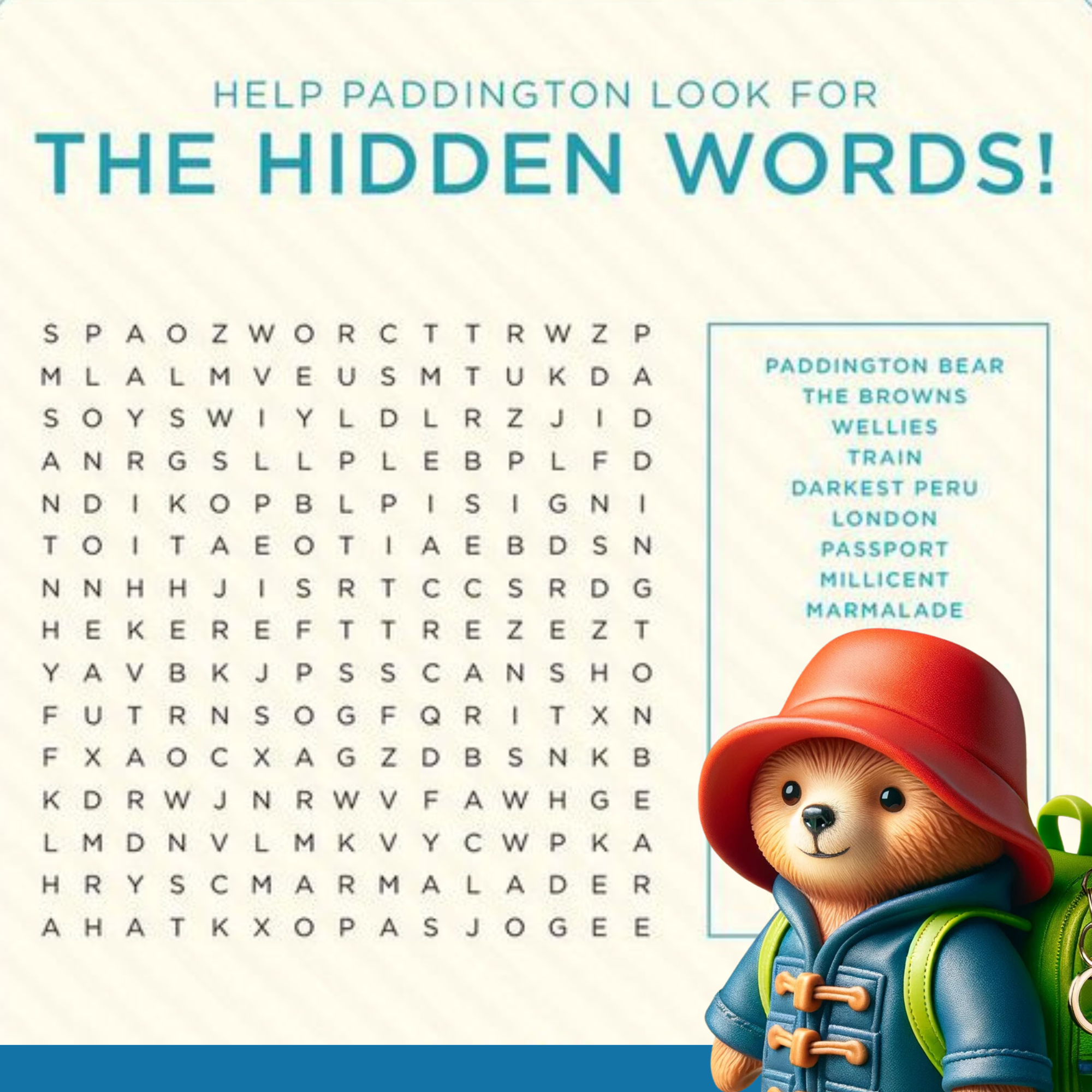 Activity Pack до фільму "PADDINGTON" | Блог Хелен Дорон Україна